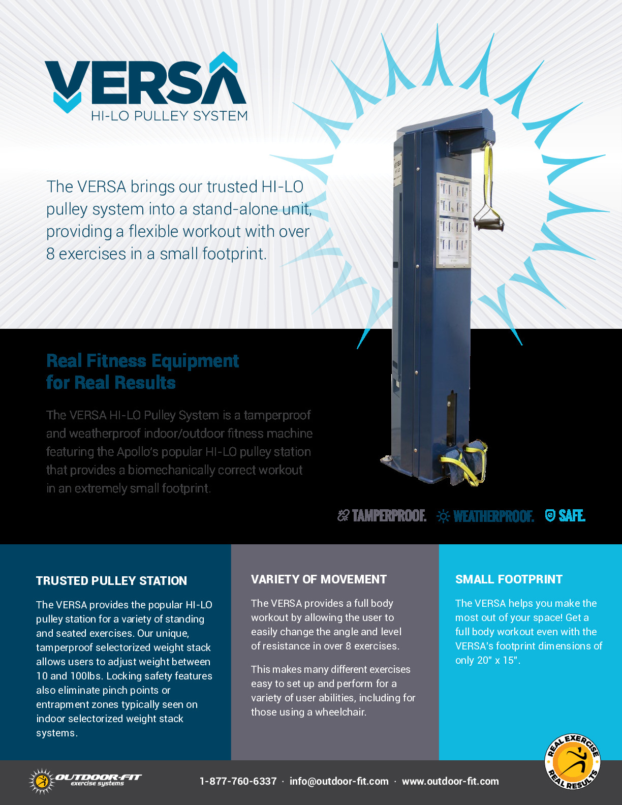 VERSA Hi-Lo Pulley System | Corrections-Fit